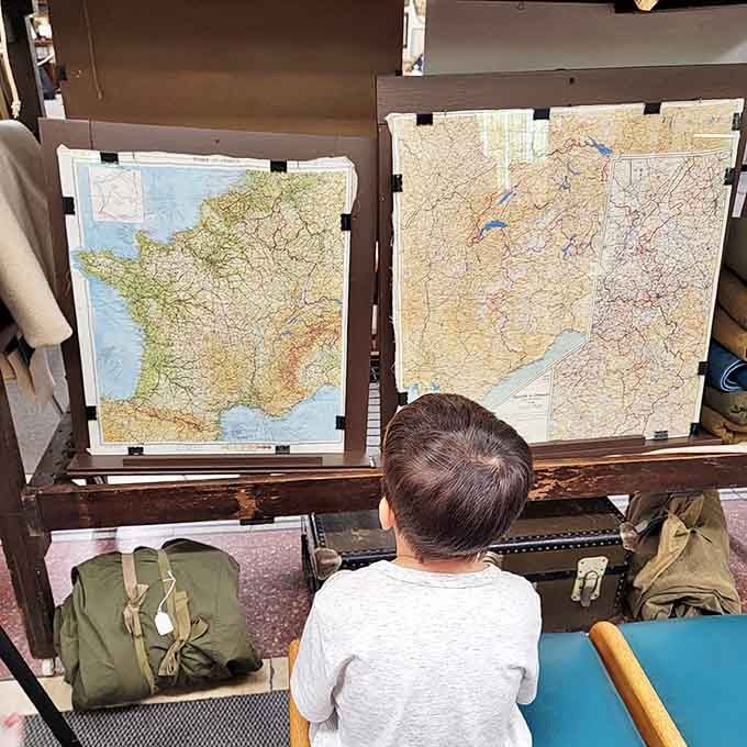 Original maps used during World War II operations offer a fascinating glimpse into the strategic planning that shaped the course of history.