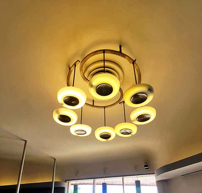 These aren't just light fixtures&mdash;they're atomic-age sculptures that have illuminated decades of pre-movie conversations and post-film debates.