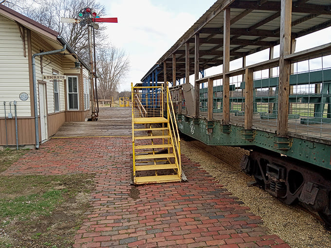 The open-air excursion car offers unobstructed views and wind-in-your-face freedom, perfect for photographers and anyone who thinks windows are overrated barriers between you and scenery.