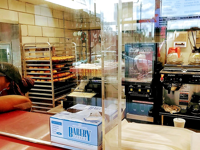 The service counter might be simple, but it's the gateway to some of Chicago's most beloved breakfast indulgences.