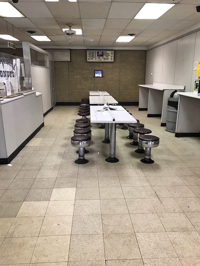 The dining area waits for its morning rush&mdash;these tables have hosted countless conversations, celebrations, and everyday Chicago moments.