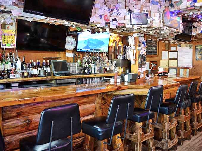 The bar area showcases Hai Hai's attention to detail, with woven pendant lights, lush greenery, and a concrete countertop perfect for tropical libations.
