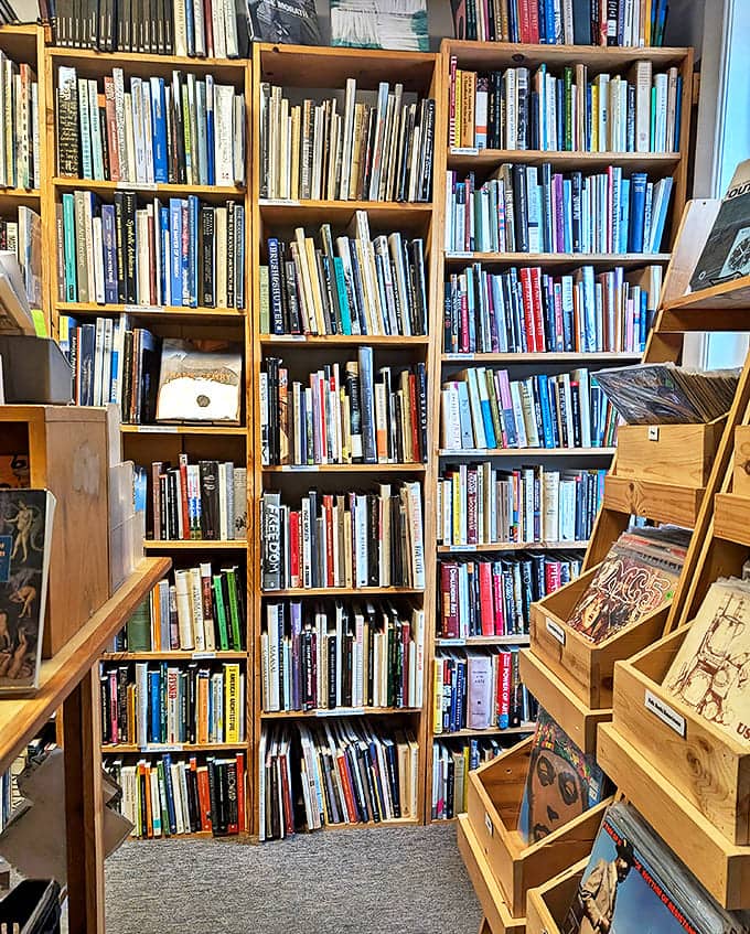 The analog corner – where both your eyes and ears can feast on entertainment from a pre-digital era.
