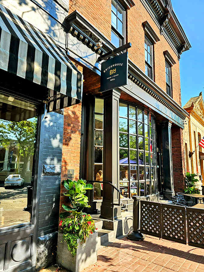 Brickhouse Food & Drink combines historic architecture with modern cuisine for a dining experience worth the trip alone.