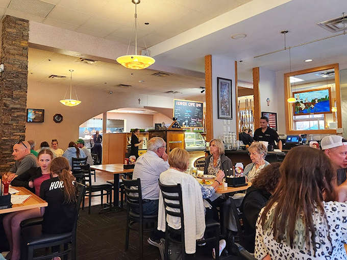 A dining room buzzing with conversation and laughter &ndash; the soundtrack to countless family celebrations and friendly gatherings over the years.