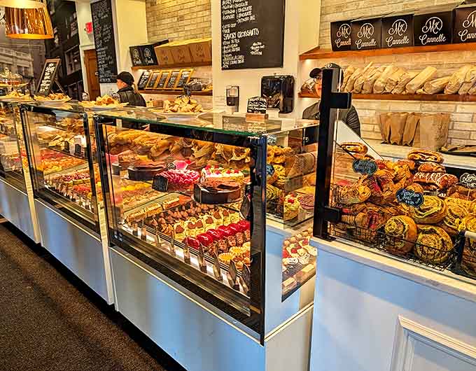 The display case that launches a thousand cravings &ndash; each colorful creation competing for your attention and affection.