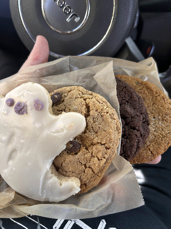 Gluten-free cookies that don't taste like compromise &ndash; these golden-brown beauties make you wonder what other "impossible" culinary feats Pattycake has mastered.