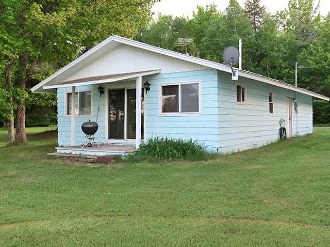 This cozy cottage is the kind of simple accommodation that reminds you that luxury isn't always about thread count and room service.