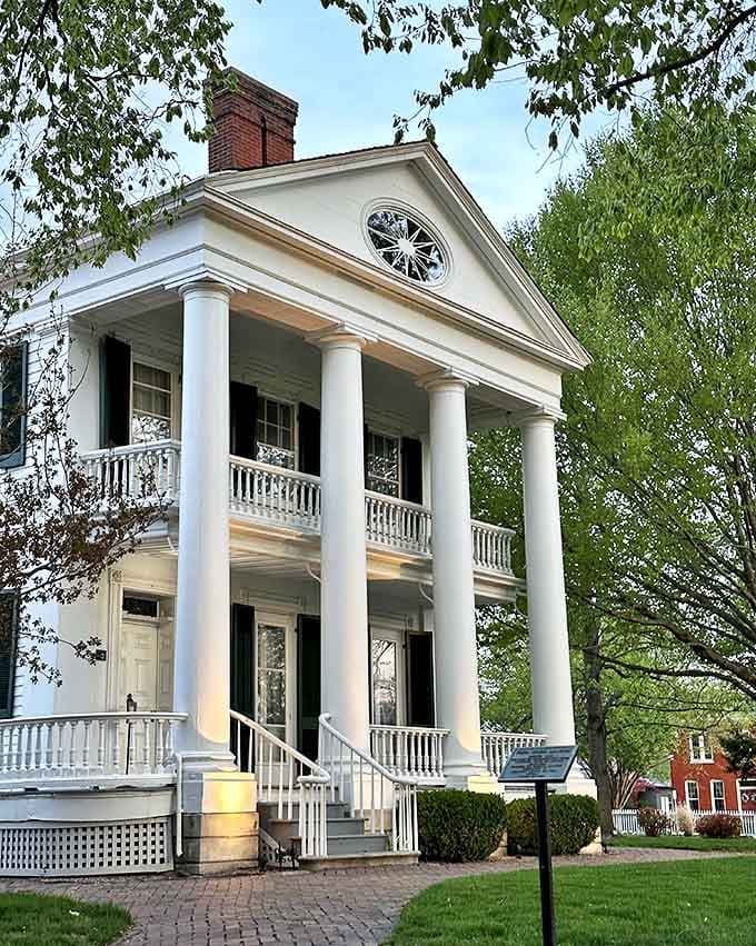 John Wood Mansion stands as elegant proof that frontier entrepreneurs knew how to live well while building a community from scratch.