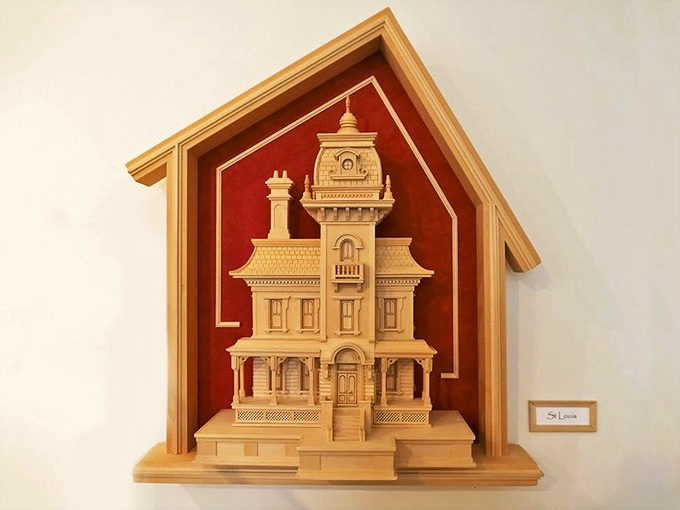 Victorian storefronts in miniature capture the bustling commerce of yesteryear. Shopping spree, anyone? Bring really small bags!