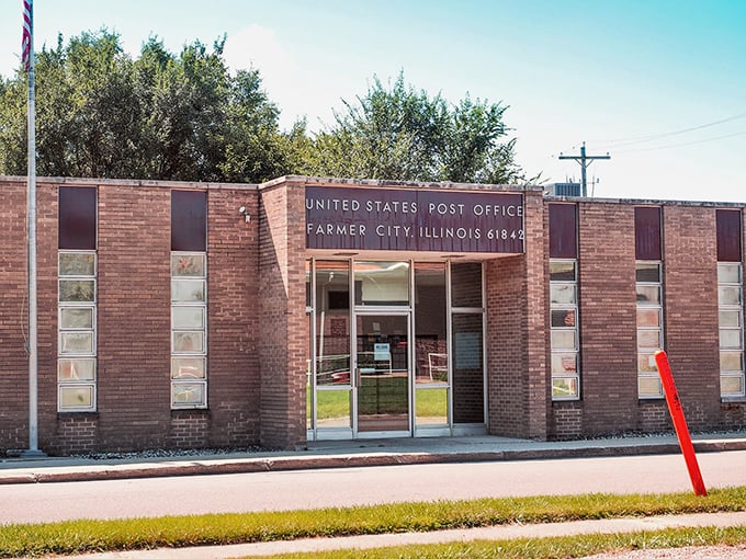 The Post Office serves as more than a mail depot &ndash; it's a daily gathering spot where news travels faster than the letters inside.