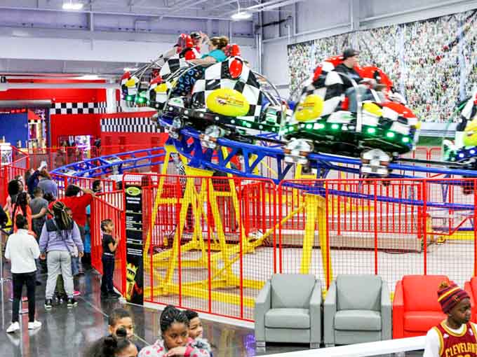 This indoor coaster delivers big thrills in compact spaces, proving you don't need massive drops for genuine screams.