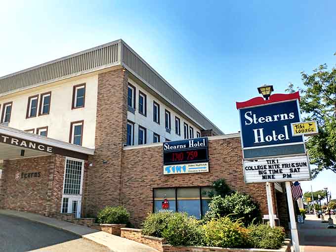 The Stearns Hotel stands as a testament to Ludington's blend of historic charm and modern hospitality.