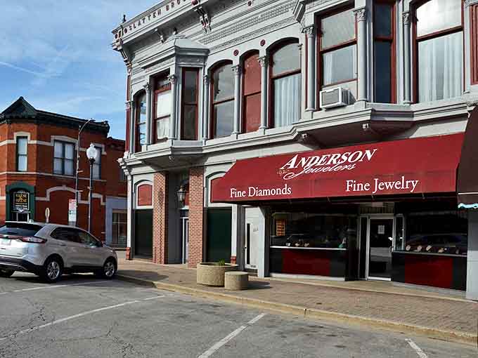 Anderson Jewelers: Housed in a gorgeous historic building, this longtime local business represents the enduring entrepreneurial spirit that keeps Taylorville's downtown thriving.