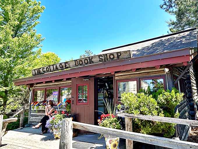 The Cottage Book Shop offers literary treasures in a genuine log cabin &ndash; Amazon can't replicate this experience.