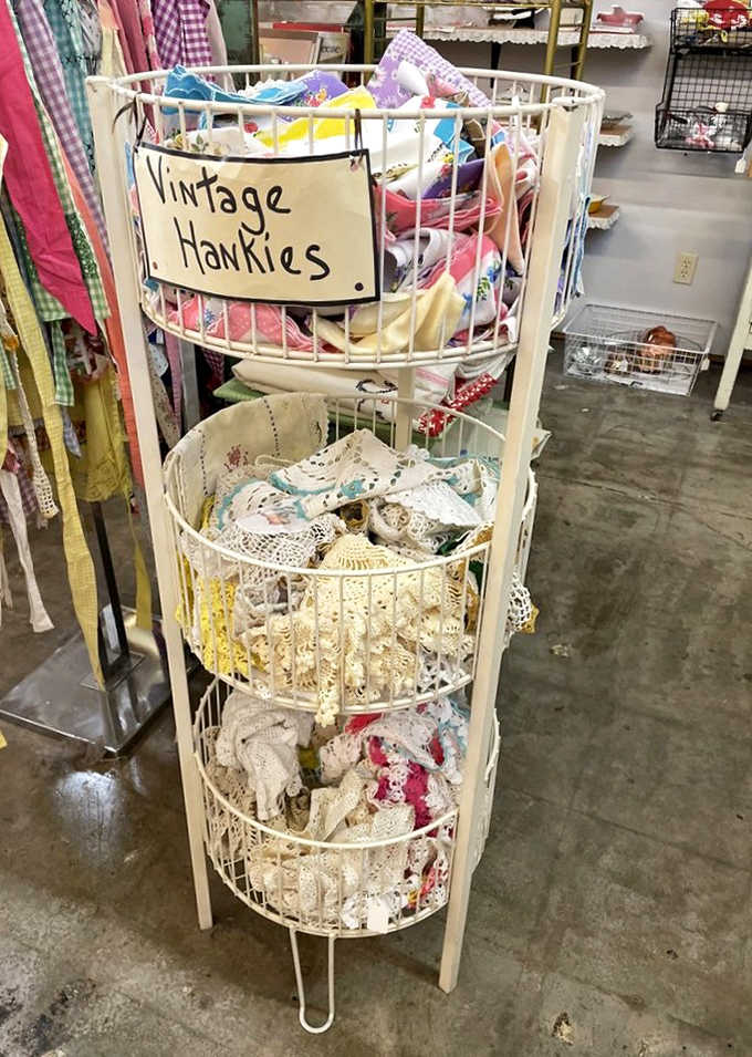 Delicate squares of history &ndash; when a handkerchief wasn't just functional but a fashion statement and potential heirloom.