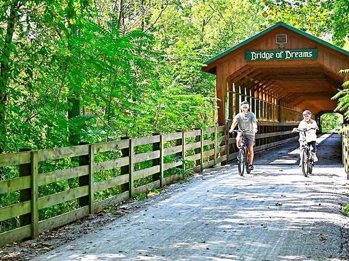 The aptly named Bridge of Dreams connects more than just two riverbanks – it spans from our hurried present to a more deliberate past.