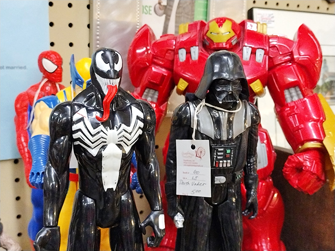 Even Darth Vader and friends have found their way to the antique mall &ndash; yesterday's toys becoming tomorrow's collectibles.