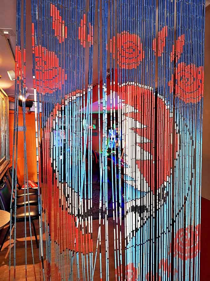 Walk through these beads and leave the modern world behind, one strand at a time.