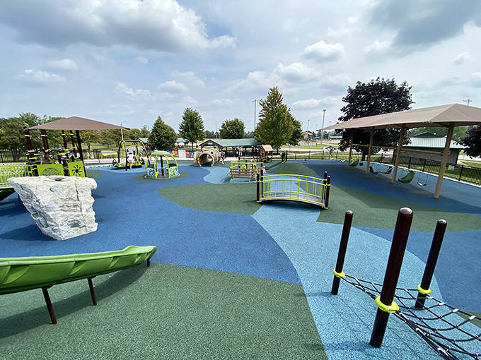 This colorful playground proves that the best family entertainment doesn't require batteries &ndash; just imagination, movement, and the sound of children's laughter.