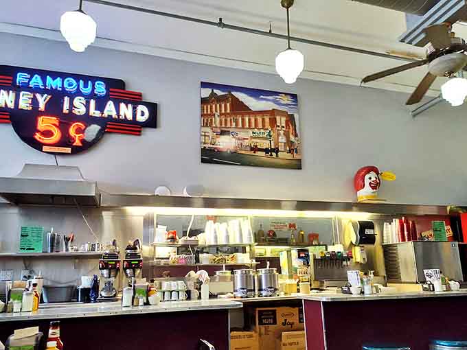 Counter seating offers front-row tickets to the short-order ballet, where cooks transform simple ingredients into diner magic before your eyes.