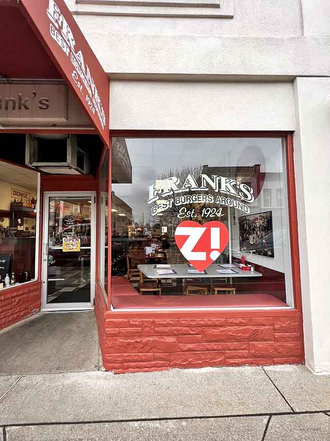 Entrance: That iconic "Best Burgers Around" isn't just a slogan – it's a promise that's been kept since Calvin Coolidge was president.