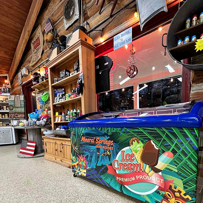 This isn't just a store &ndash; it's a treasure trove of vacation necessities, from sunscreen saviors to ice cream emergencies.