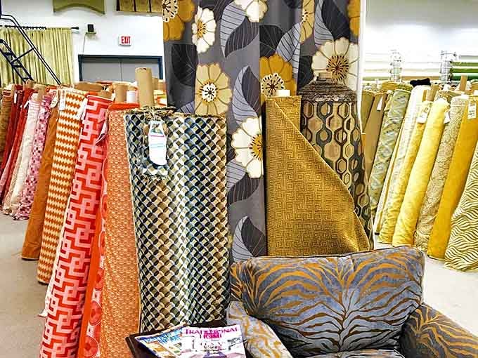 Geometric patterns for those who appreciate that sometimes straight lines and angles create more visual interest than another floral print ever could.