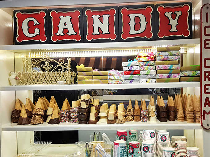 The cone lineup &ndash; from naked wafers to chocolate-dipped, sprinkle-encrusted masterpieces &ndash; proving that ice cream vehicles deserve as much attention as the ice cream itself.