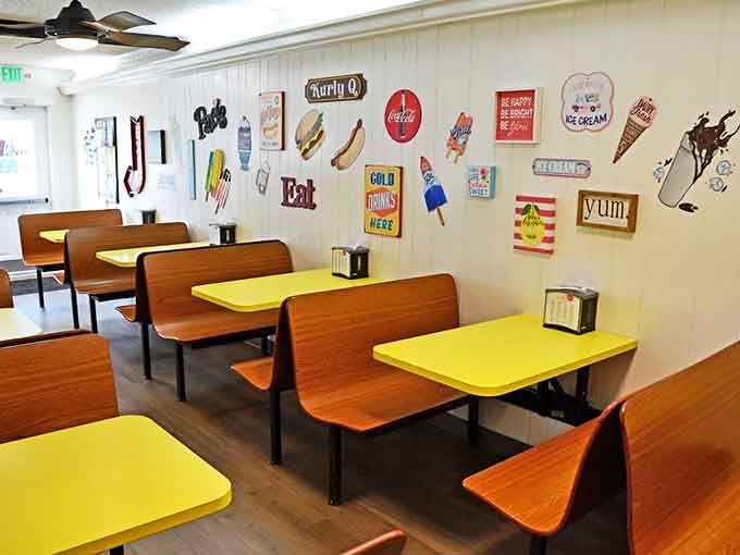 More retro charm and cozy booth seating where families gather to tackle milkshakes that require both hands and determination.
