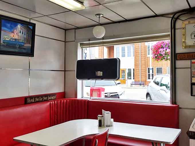 Red vinyl booths that have cradled generations of diners &ndash; where family stories are shared over plates of comfort food classics.