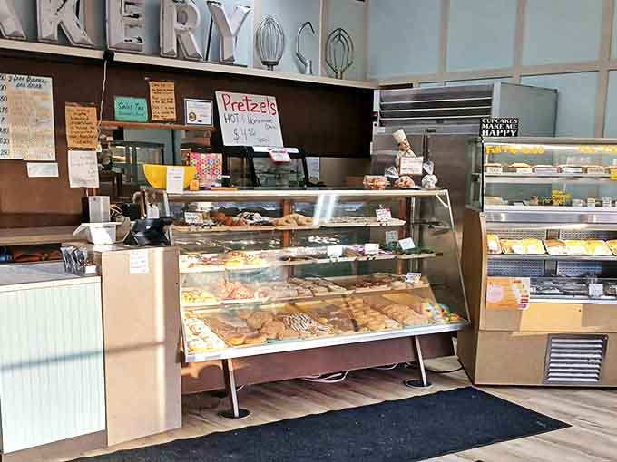 The register area &ndash; where money and calories are exchanged in the happiest transaction of your day.