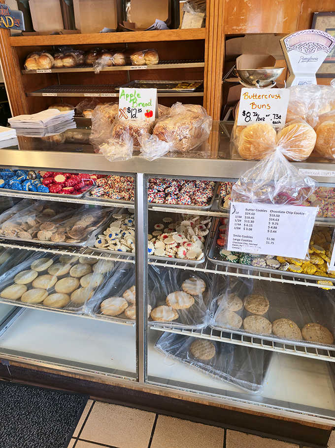 The display case&mdash;where dreams are stored at room temperature and life's problems temporarily dissolve in a sea of frosting options.