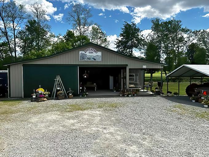 Country charm at its finest &ndash; this farm stand doesn't need a fancy marketing team, just really good produce.