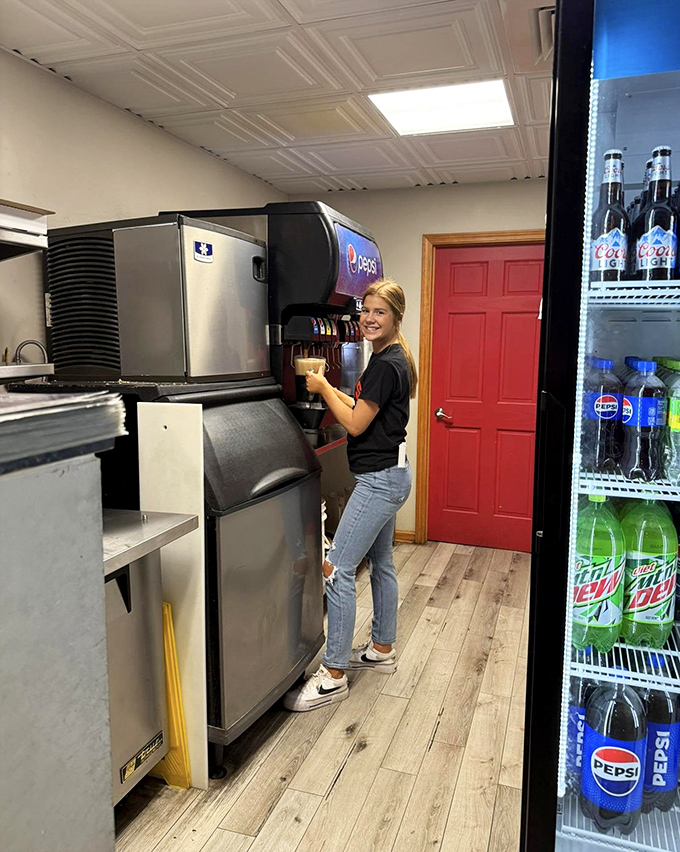 Refreshments flow freely &ndash; because great pizza deserves the perfect beverage companion.