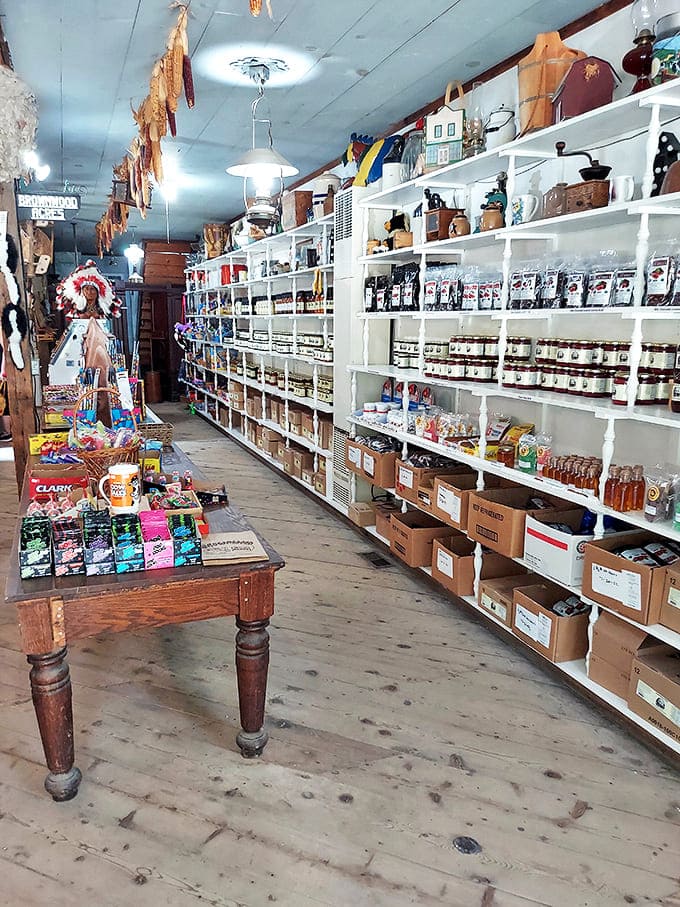 Shelves stocked with treasures from floor to ceiling &ndash; each jar, toy and trinket telling stories of Michigan's rich cultural and agricultural heritage.