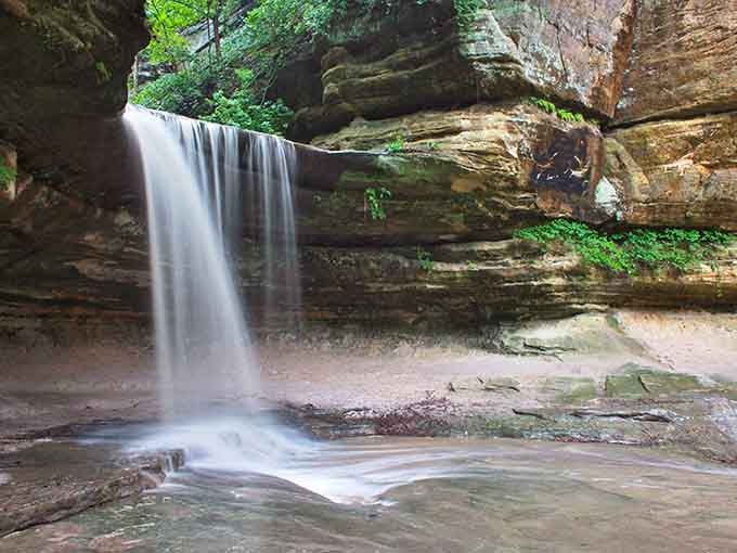 Multiple cascades create a symphony of water sounds that's infinitely more relaxing than any meditation app.