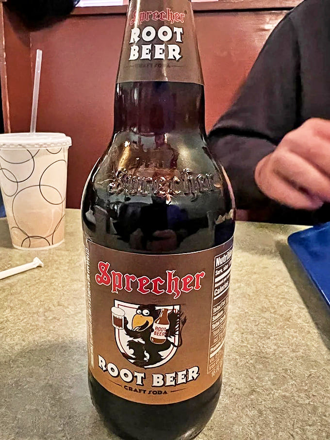 Sprecher root beer &ndash; the craft soda that proves not all beverages are created equal. Its rich, complex flavor profile makes it the thinking person's soda choice.