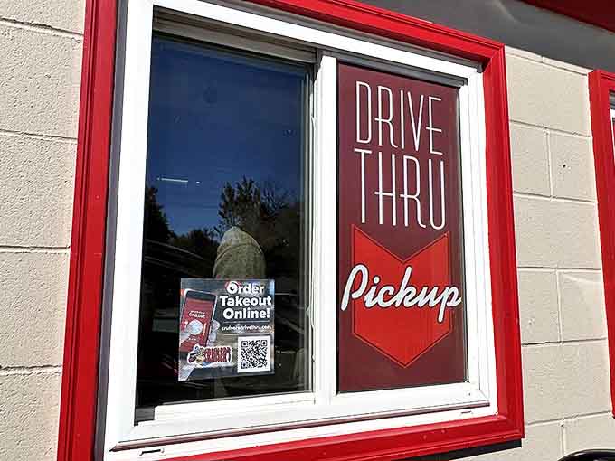 The drive-thru window – for when you want Cruiser's quality but prefer to enjoy it in the privacy of your own vehicle. Convenience that doesn't sacrifice excellence.