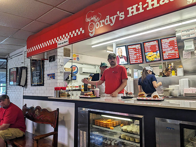 Watch your order come together in real time, from the grill to your plate, in a display of culinary choreography.