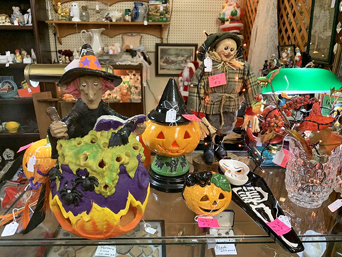 Halloween decorations from eras when spooky was more whimsical than terrifying &ndash; these vintage pieces celebrate a time when homemade costumes and neighborhood tricks ruled.