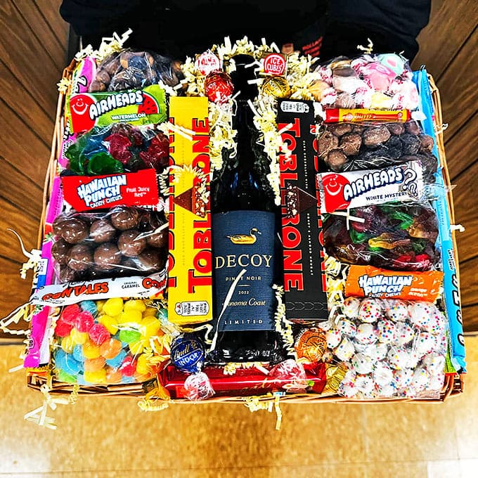 Gift baskets that put ordinary presents to shame &ndash; curated collections of Michigan's finest treats paired with local wines for maximum gifting impact.
