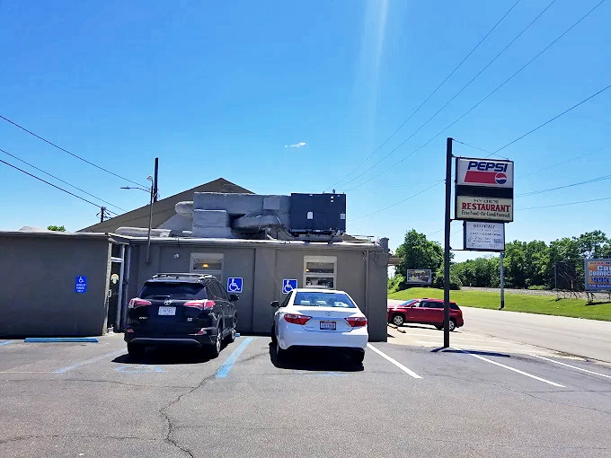 The modest parking area belies the outsized reputation of this Butler County institution &ndash; locals know to arrive early on weekend mornings.