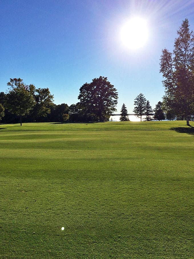 Indian Lake Golf Course proves that even a bad day of golf beats a good day at work, especially with water views this spectacular.