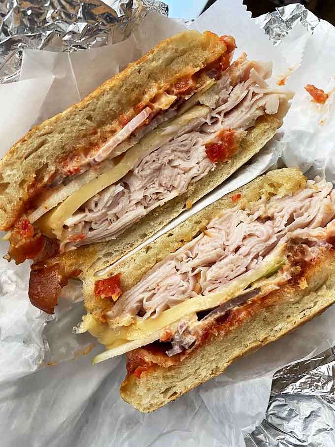 Old Bald Guy Sandwich: Don't let the name fool you&mdash;this sandwich has a full head of flavors that will make your taste buds dance.
