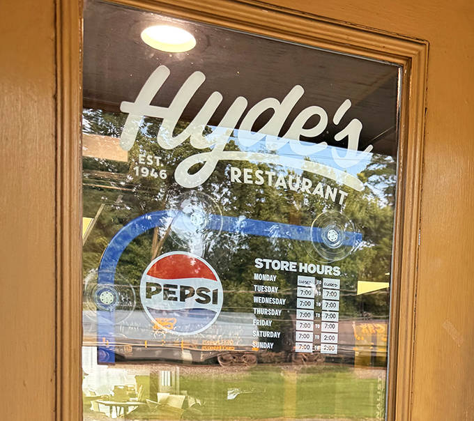 The door proudly displays "Est. 1946" &ndash; a testament to decades of serving Hamilton with consistency, quality, and those legendary biscuits.