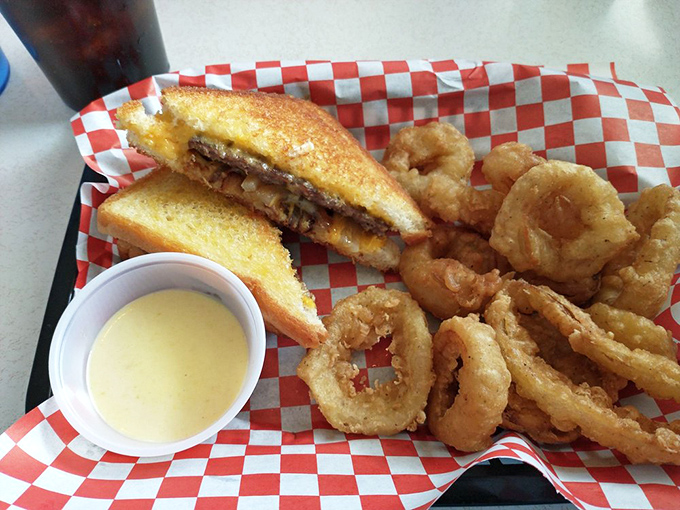 The patty melt that's converted sandwich skeptics since day one &ndash; griddled to perfection and oozing with melted cheese.