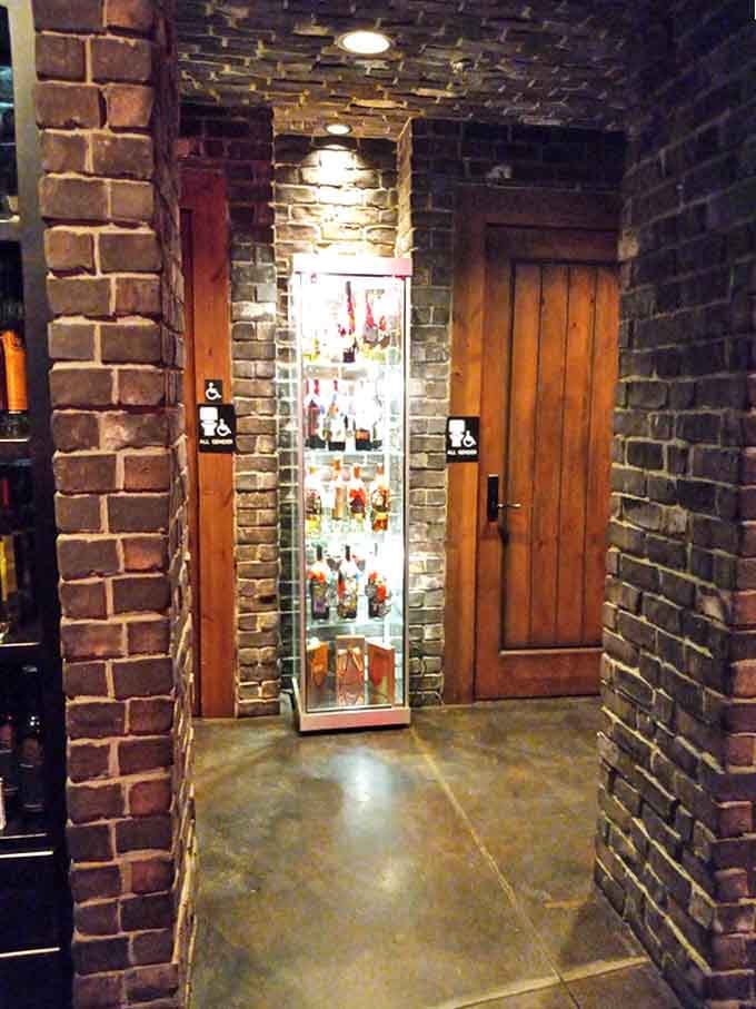 Even the hallways tell a story of thoughtful design &ndash; brick walls and display cases showcase treasures that hint at adventures yet to come.