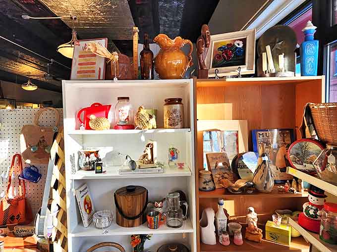 Everyday objects transformed by time into treasures &ndash; these shelves hold the supporting characters from America's domestic history.