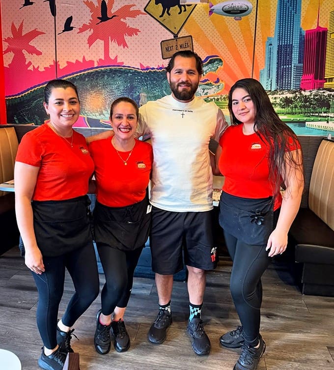 The friendly staff at Sarussi treats every customer like family, because great food tastes even better with genuine hospitality.